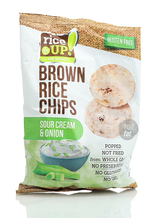 Pirinčani čips sa pavlakom i lukom 60 g Rice Up