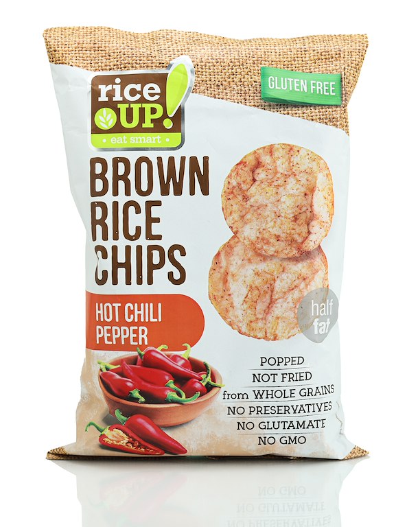 Pirinčani čips sa čili paprikom 60 g Rice Up