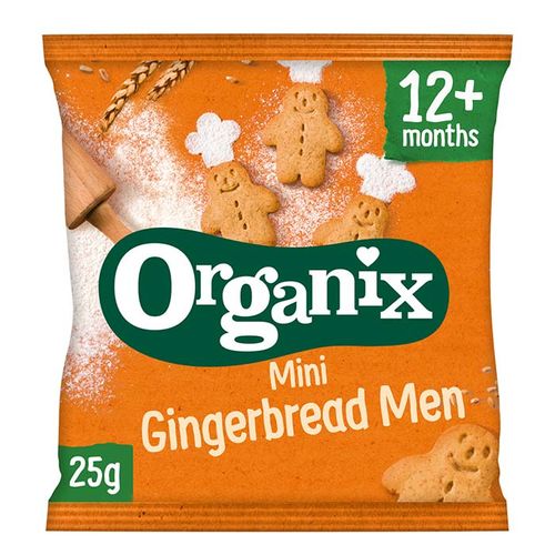 Organix organski biskviti – džindžermen (12m+) 25gr