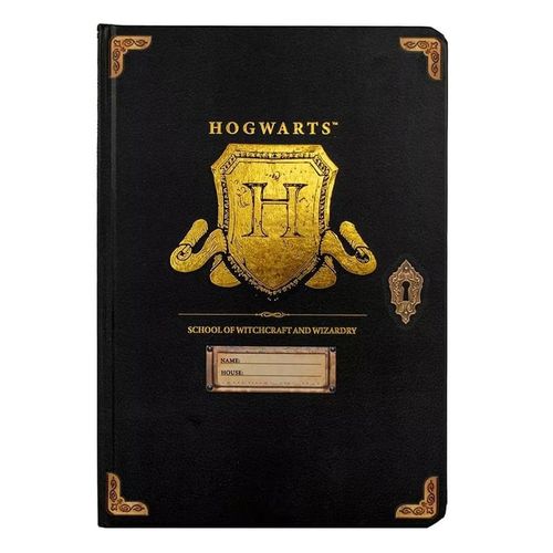 Harry Potter A5 Casebound Notebook - Hogwarts Shield