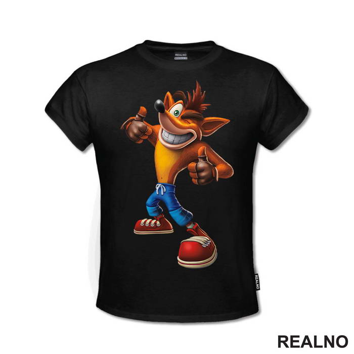 CRASH BANDICOOT - STANDING - MAJICA