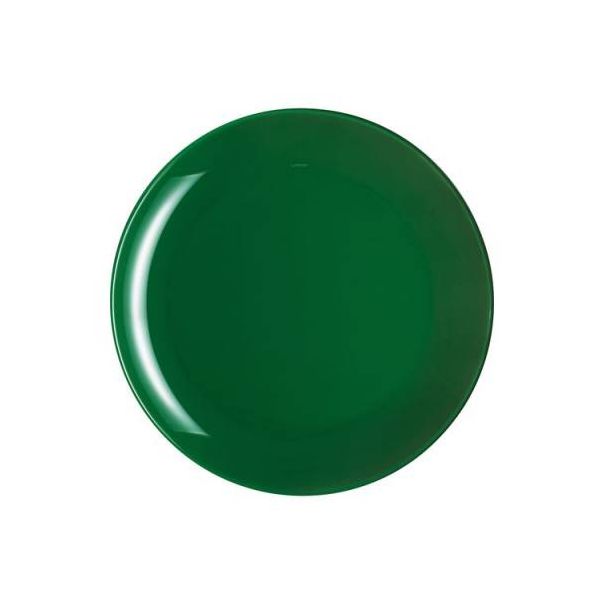 LUMINARC Arty zeleni plitki tanjir 26 cm