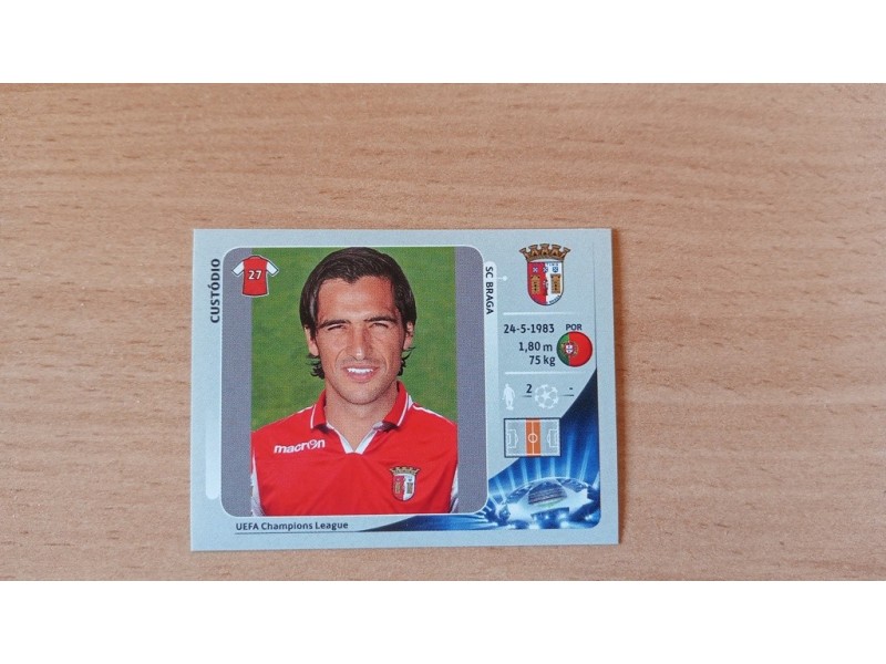 Liga Šampiona 2012 2013 Panini broj 542