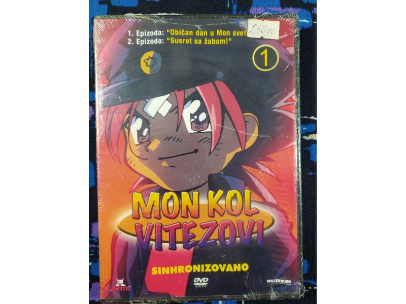 MON KOL VITEZOVI 1 NOVO U CELOFANU