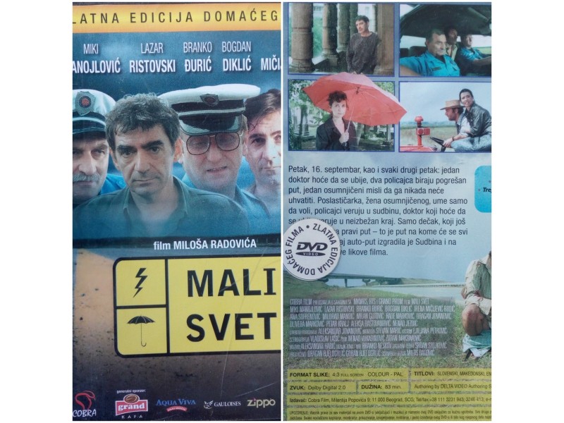 dvd Mali svet