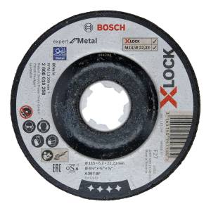 2.608619257 CUTTING DISC 125X2.5 X-LOCK METAL