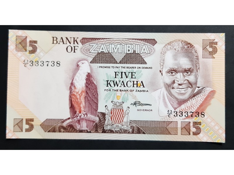 5 Kvaca 1988 Zambia UNC