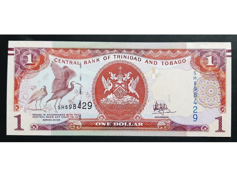 1 Dolar 2006 god. Trinidad i Tobago UNC