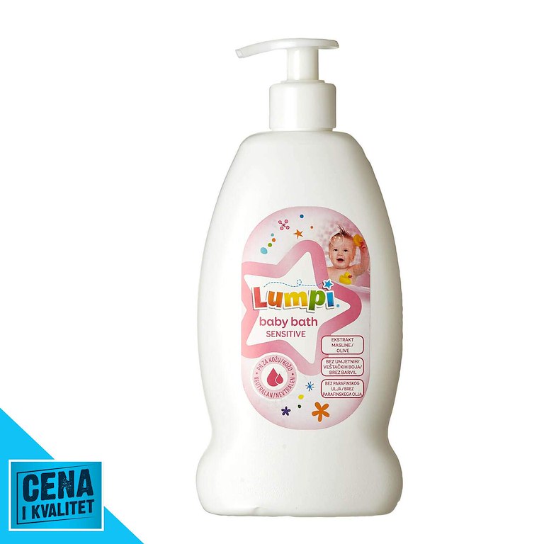 Lumpi kupka sensitive 500ml lumpi