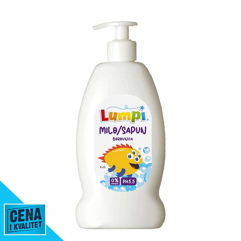 Lumpi sapun teč borovnica 500ml lumpi