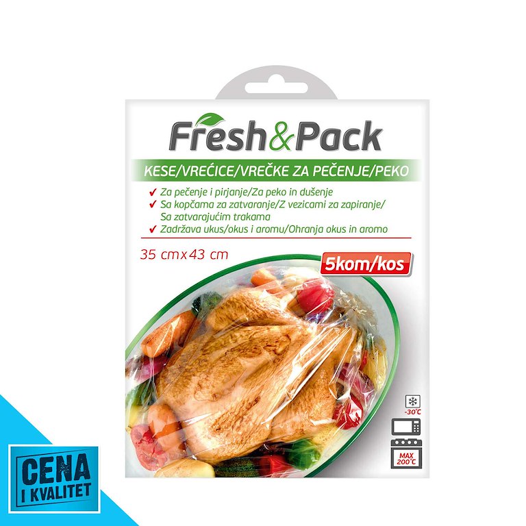 Fresh&pack kesa za pečenje 5/1 fresh&pack