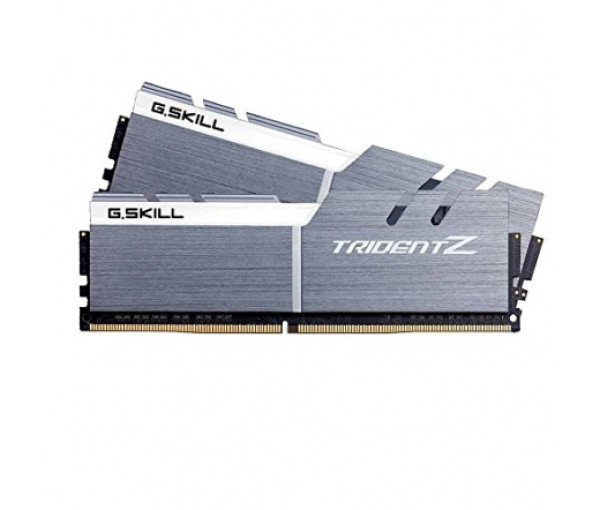 G.SKILL Trident Z DDR4 3200MHz CL16 32GB Kit2 (2x16GB) Intel XMP Silver/White