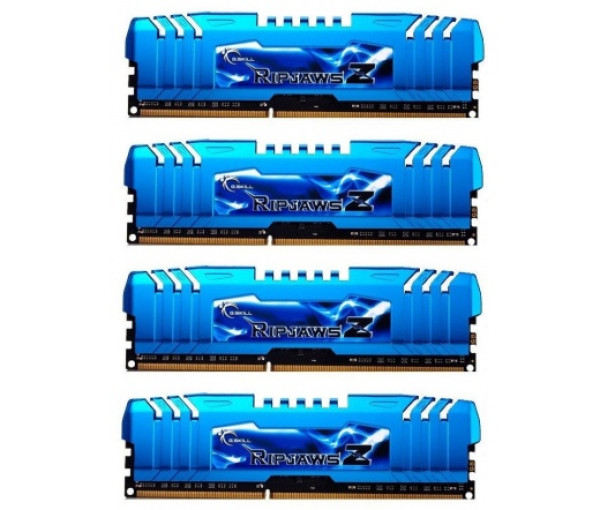 G.SKILL RipjawsZ DDR3 2400MHz CL11 32GB Kit4 (4x8GB) Intel XMP Blue