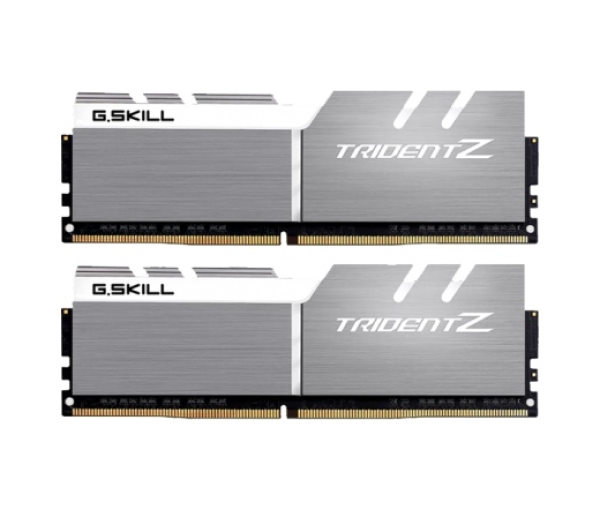 G.SKILL Trident Z DDR4 3600MHz CL17 32GB Kit2 (2x16GB) Intel XMP Silver/White