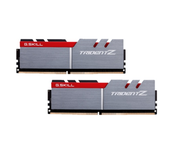 G.SKILL Trident Z DDR4 4000MHz CL18 16GB Kit2 (2x8GB) Intel XMP Silver/Red