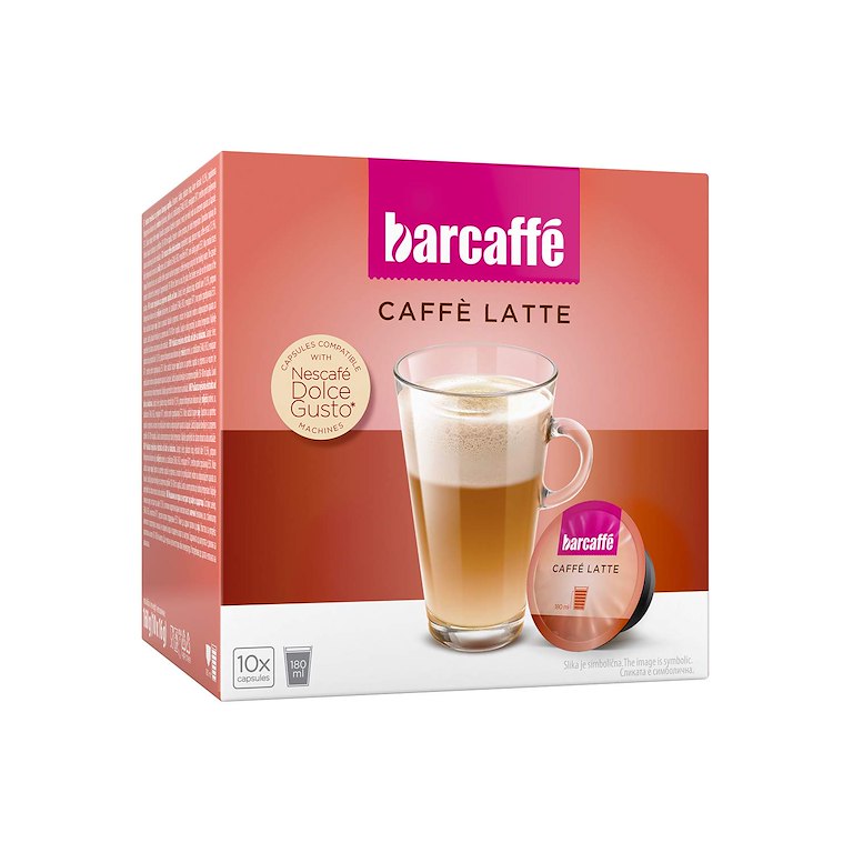 Barcaffe latte 160g Dolce gusto