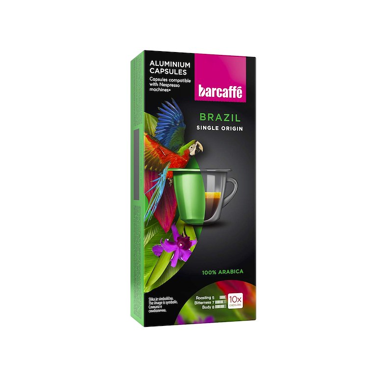 Barcaffe aluminijumske kapsule brazil 55g Nespresso