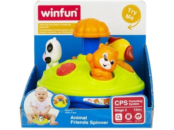 Win Fun Edukativna baby vrteška životinje 000736-NL