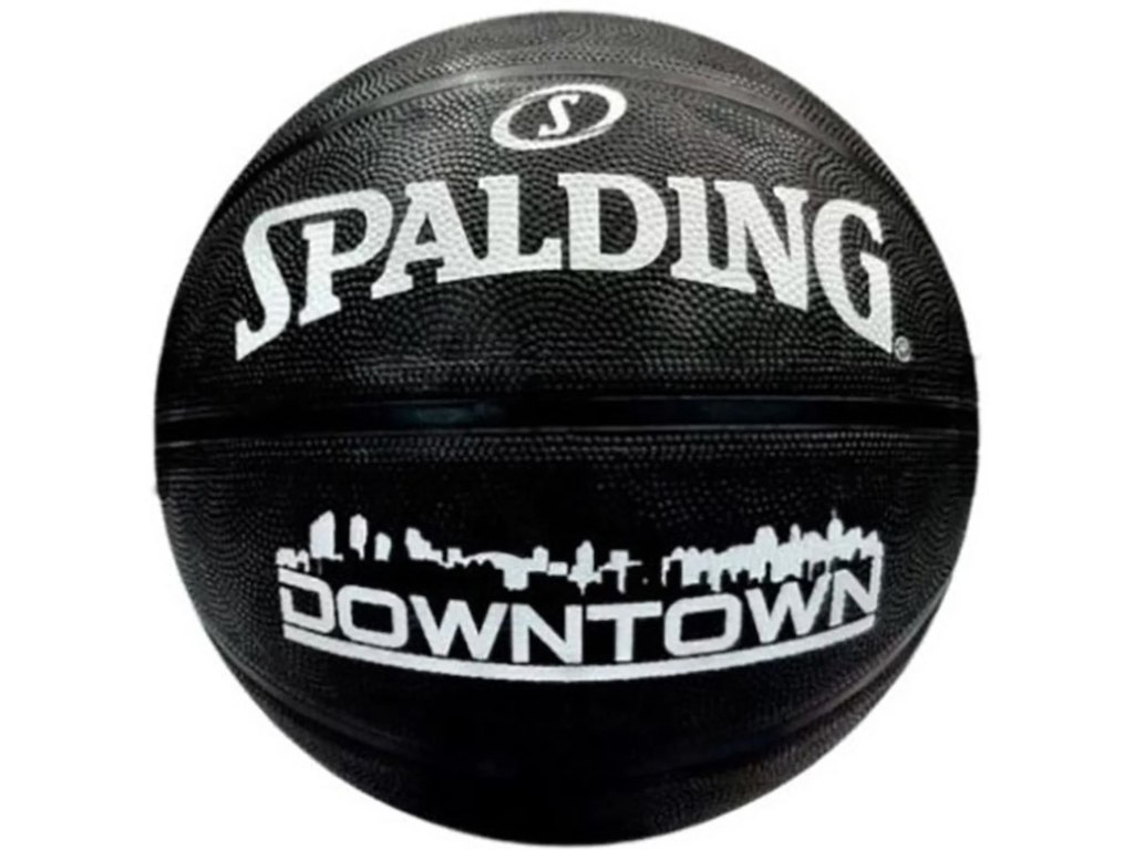 Spalding Košarkaška lopta Downtown Black S.7 84-634Z