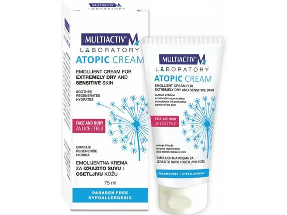 Multiactiv Atopic emolijentna krema za izrazito suvu i osetljivu kožu 75ml