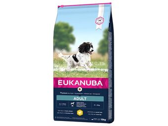 Eukanuba hrana za pse Adult Medium Breed Chicken 18kg