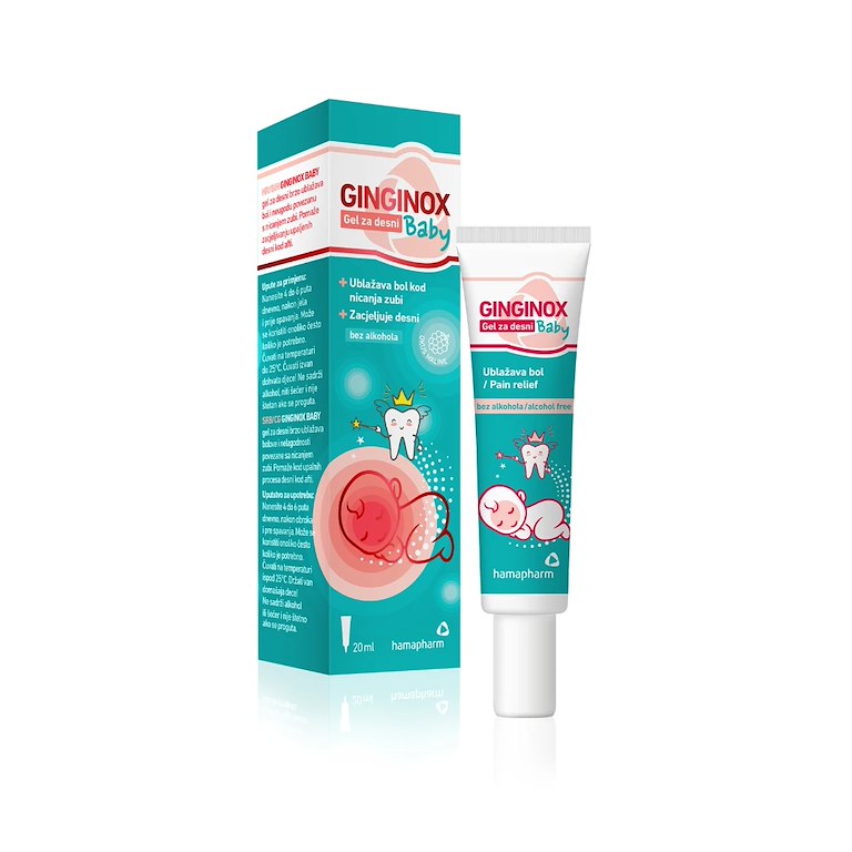 GINGINOX Baby Gel za Desni kod Nicanja Zubića 20 mL