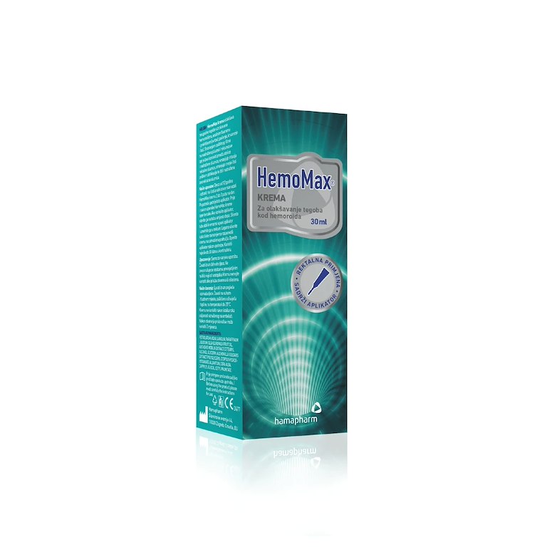 HemoMax® Krema za Olakšavanje Tegoba kod Hemoroida 30 mL
