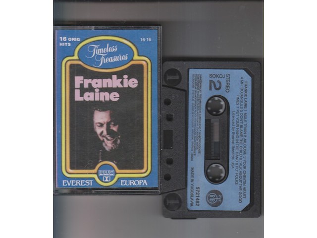 FRANKIE LAINE  / 16 ORIG. HITS - kolekcionarski iz `85.