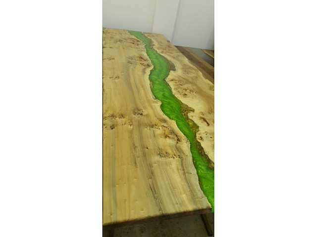 Epoxy sto-ploca stola mazer/zeleni 90×270-20% za gotovi