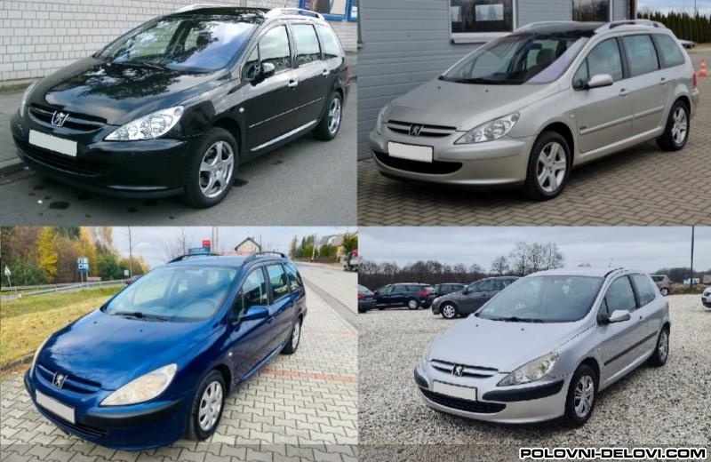 Peugeot 307 1.6I 1.6HDI 2.0HDI Kompletan Auto U Delovima