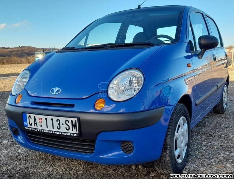 Daewoo Matiz Svetla I Signalizacija