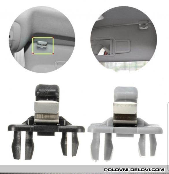 Audi A4 Kopce Za Suncobran Enterijer