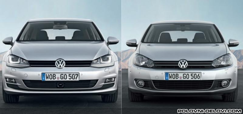 Volkswagen Golf 6 Golf 6 Golf 7 Kompletan Auto U Delovima