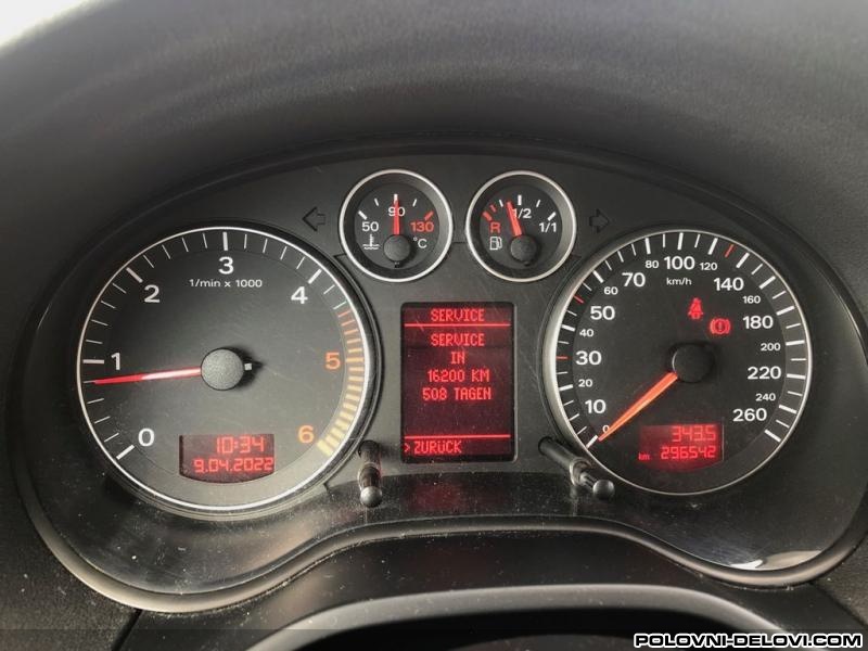 Audi A3 8p Sport Back Elektrika I Paljenje