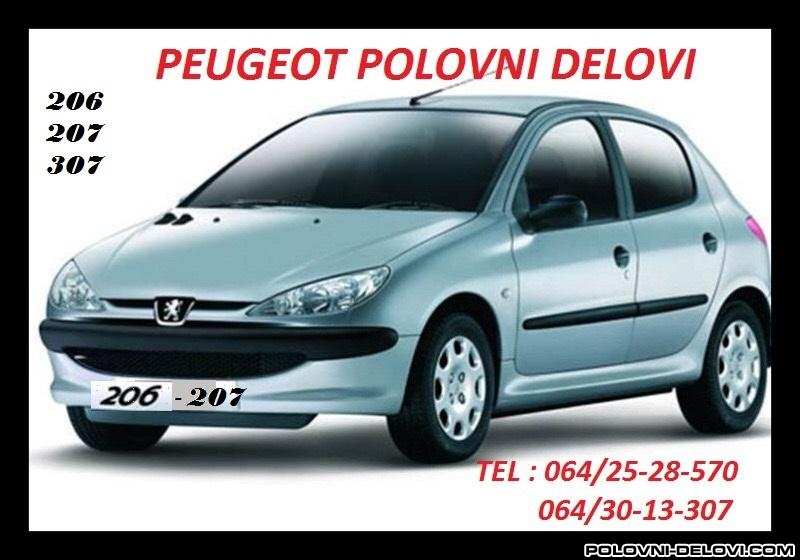 Peugeot 206 1.4hdi 1.4b 1.1b Kompletan Auto U Delovima