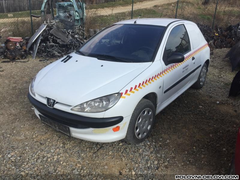 Peugeot 206 1.4 Hdi Bela Boja Kompletan Auto U Delovima