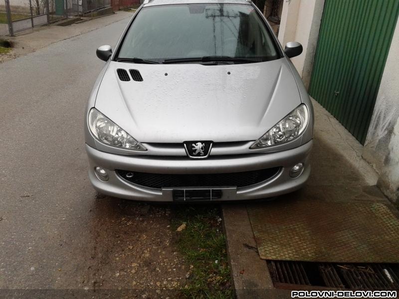 Peugeot 206 1.6 16v Siva Kompletan Auto U Delovima