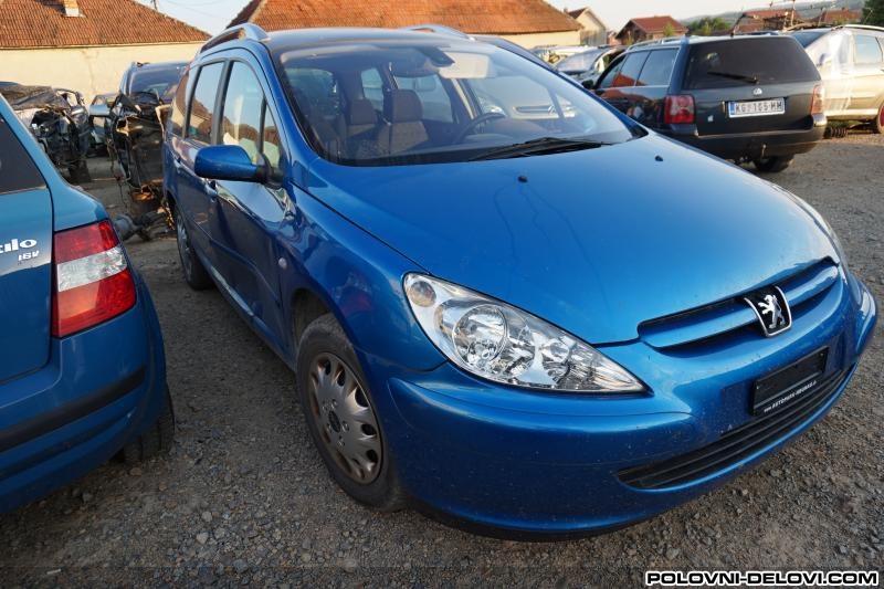 Peugeot 307 Plava Kompletan Auto U Delovima