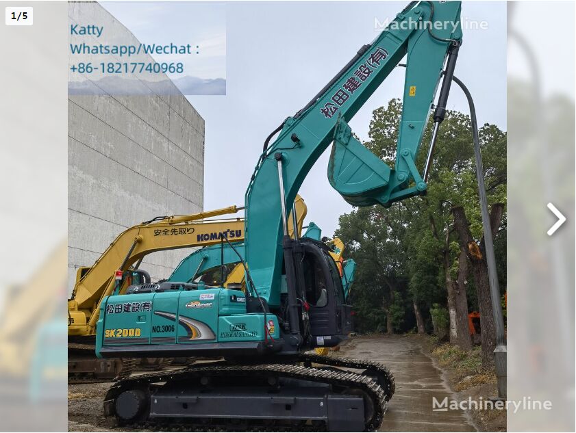 Kobelco SK200D bager guseničar