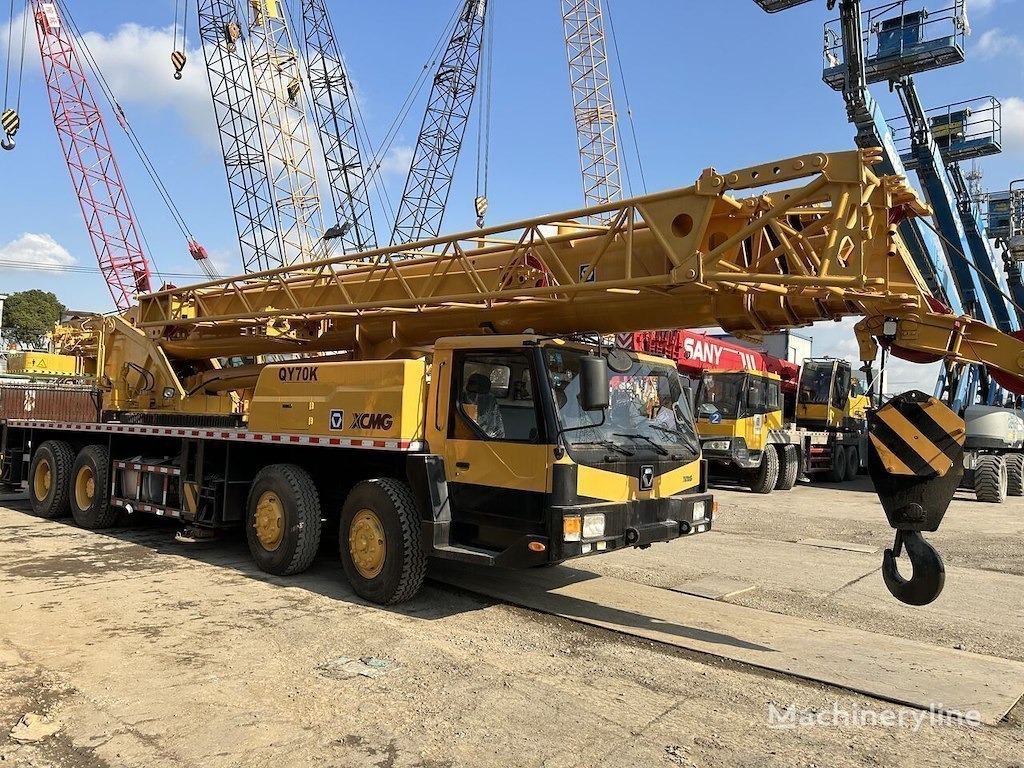 XCMG XCMG QY70K 70 ton used hydraulic mounted mobile truck crane pokretna dizalica