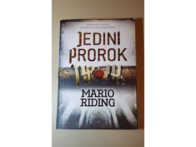 Mario Riding- Jedini prorok, knjiga