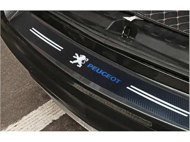 Stiker za branik automobila - karbon PEUGEOT