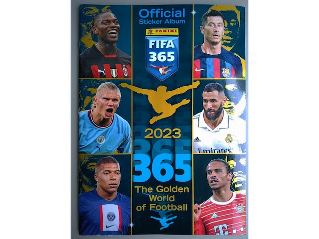 Album za sličice: The Golden World of Football 2023