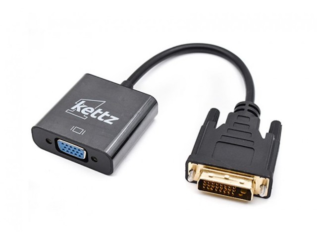 Adapter DVI (24+1) muški-VGA ženski