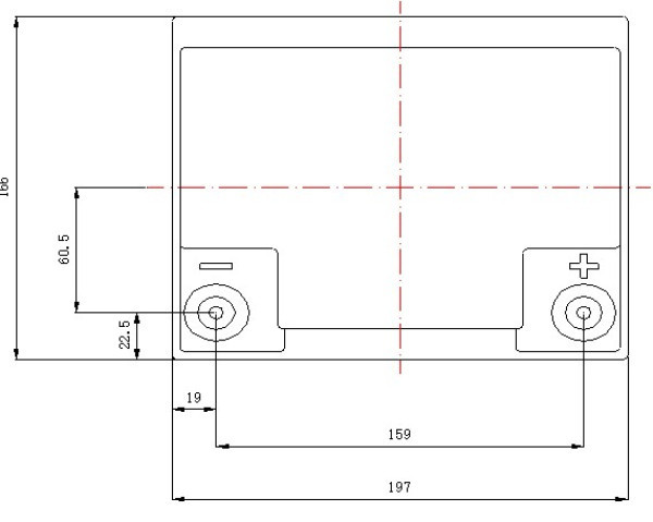 NPP NPG12V-38Ah, GEL BATTERY, C20=38AH, T14,197*165*174*174, 11KG, Light grey