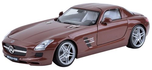 Metalni auto MERCEDES SLS AMG, 1:18, Motormax