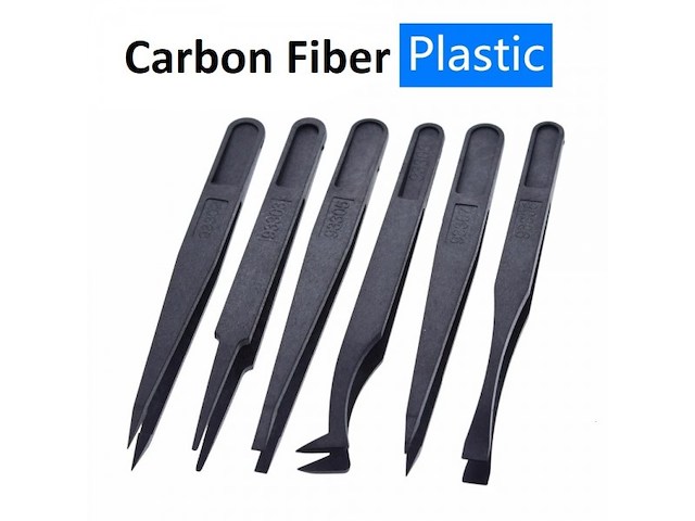 Antistatičke pincete - Carbon Fiber