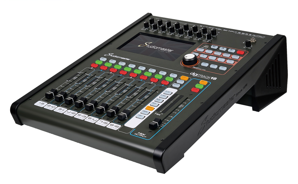 Studiomaster DIGITRACK 18 - Digital mixing console