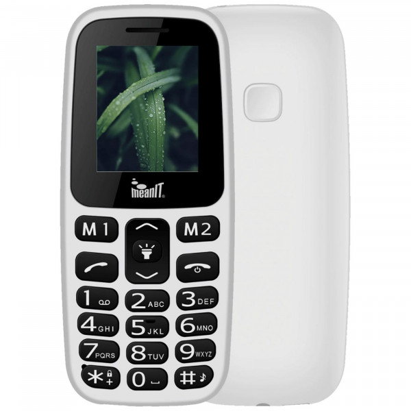 MeanIT Mobilni telefon, 1.77'' ekran, Dual SIM, BT, SOS dugme - VETERAN I MOBILNI TELEFON-B.