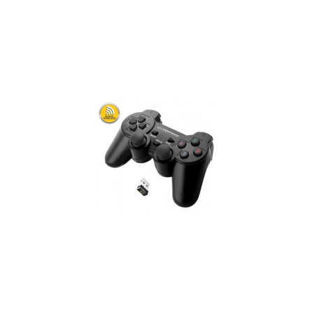 Esperanza egg108k bežični gamepad 2.4ghz ps3/pc usb gladiator crni